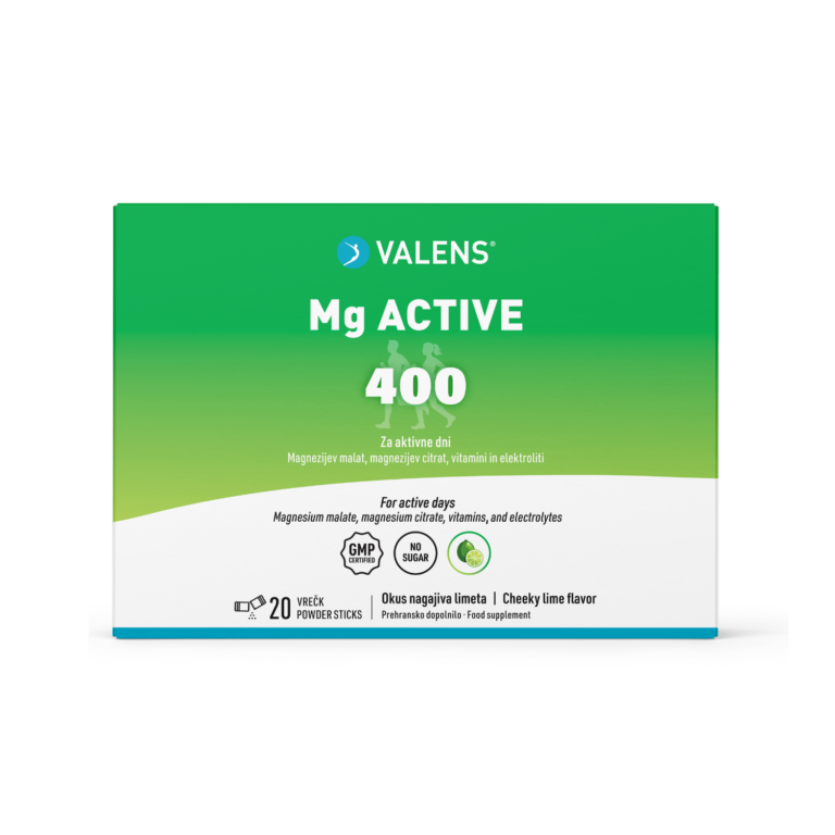 Valens Mg Active - Magnezij za vsakodnevno podporo