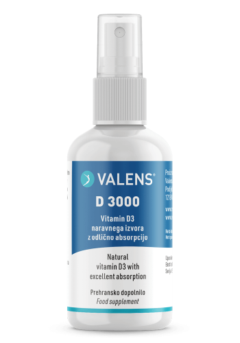 Valens D 3000 ustno pršilo - Spletna trgovina Valens